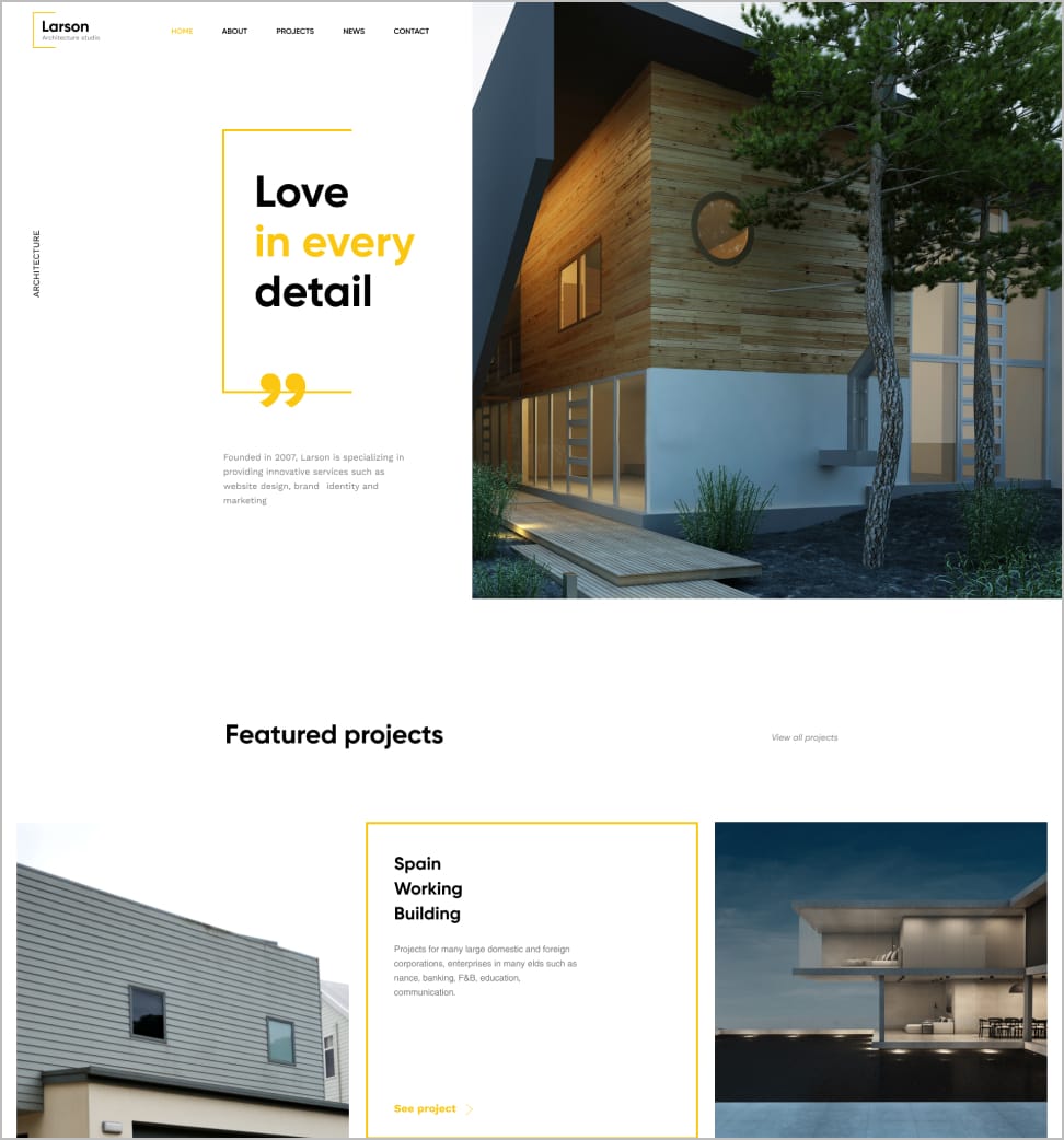 Larson Architecture | Intro