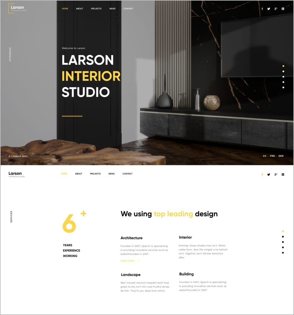 Larson Architecture | Intro